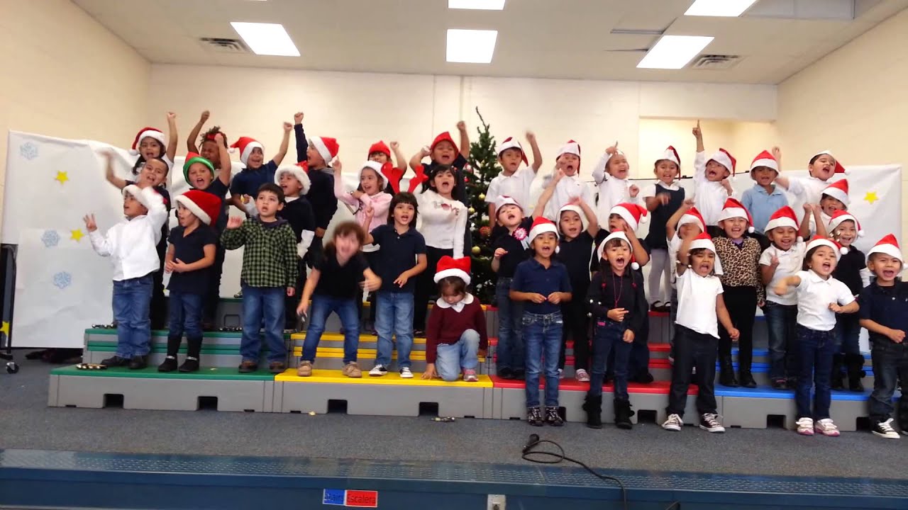 T. A. Sims Elementary Pre K singing - YouTube