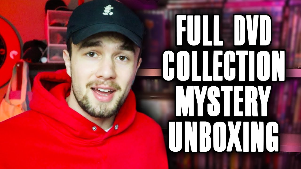 Someone sent me their entire DVD collection... - YouTube