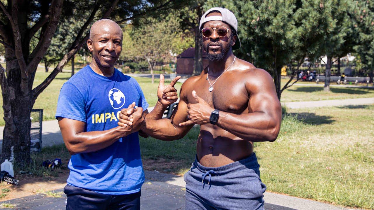 Getting in shape after 60 | Father and Son Upper Body Calisthenics ...