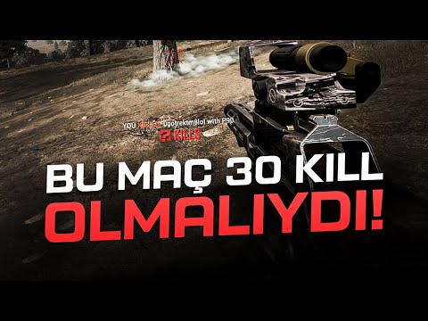 BU MAÇ 30 KİLL OLMALIYDI! [PUBG]