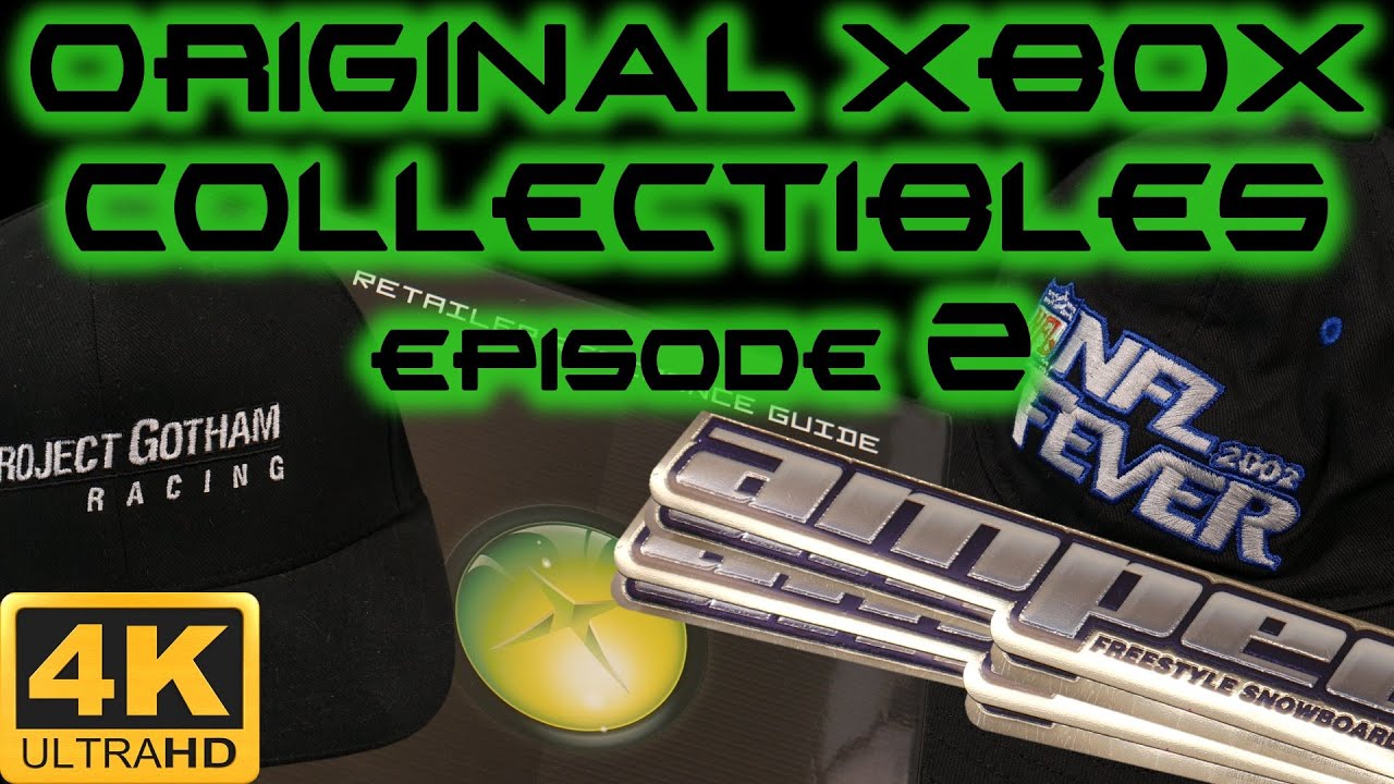 Original Xbox Collectibles #2 - *RARE* stuff you may not have seen ...