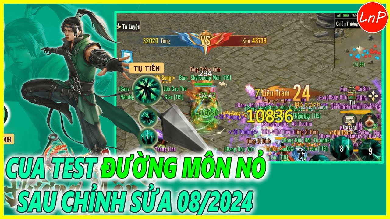 KIẾM THẾ ORIGIN - CUA TEST ĐƯỜNG MÔN NỎ SAU CHỈNH SỬA 08 2024 ...