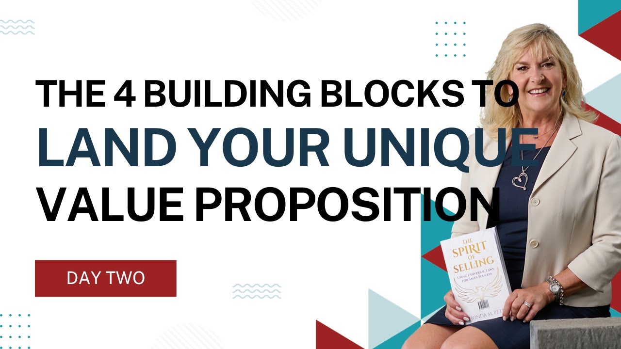 The 4 Building Blocks to LAND your Unique Value Proposition - YouTube