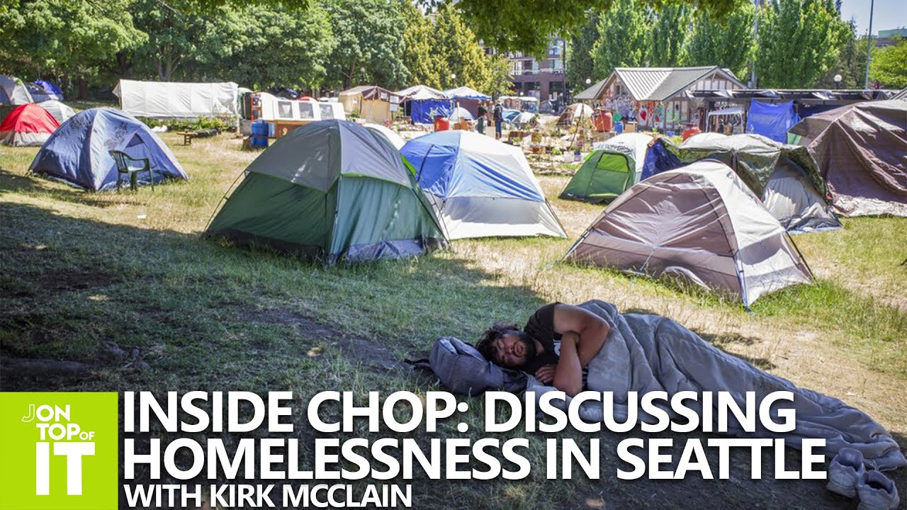 Inside Seattle's CHOP - Discussing Homelessness - YouTube