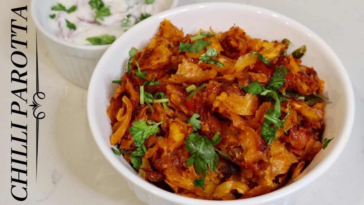 Simple Chilli Parotta | Chilli Parotta | How to make Chilli Parotta ...