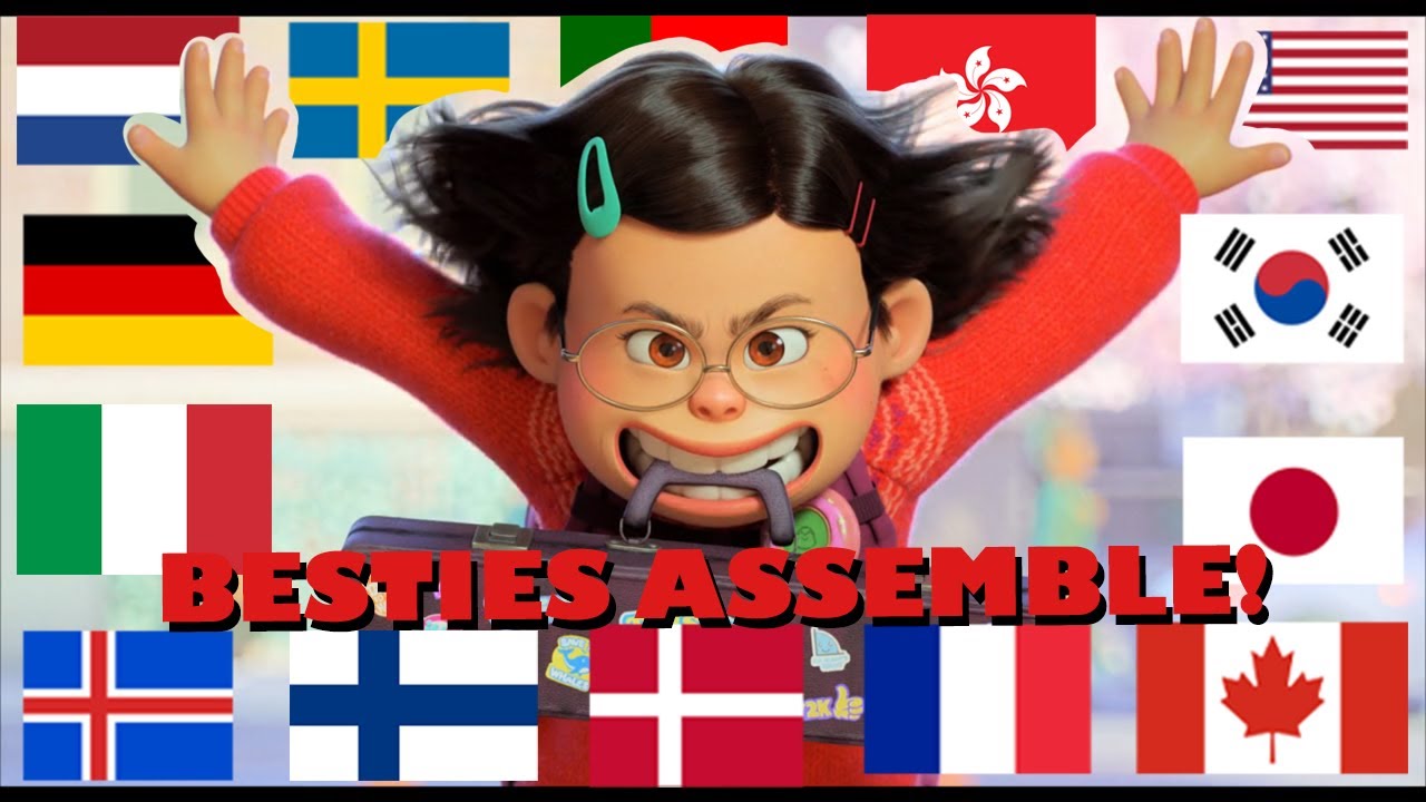 Mei "Besties, Assemble!" Multilanguage // Turning Red - YouTube