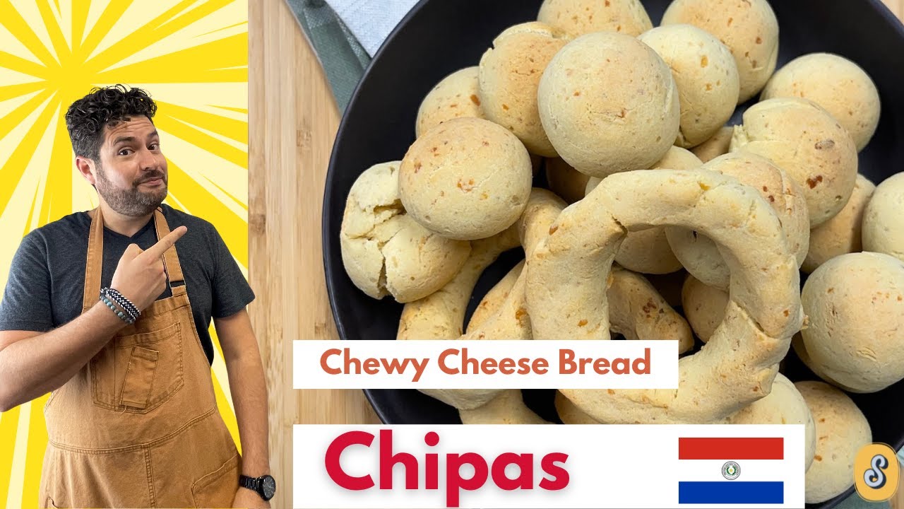 CHIPAS - Delicious Hot Chewy Cheese Bread from Paraguay - YouTube
