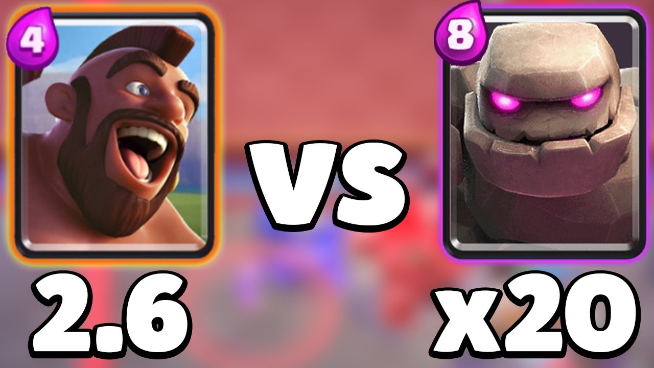 Hog 2.6 vs 20 GOLEMS - YouTube