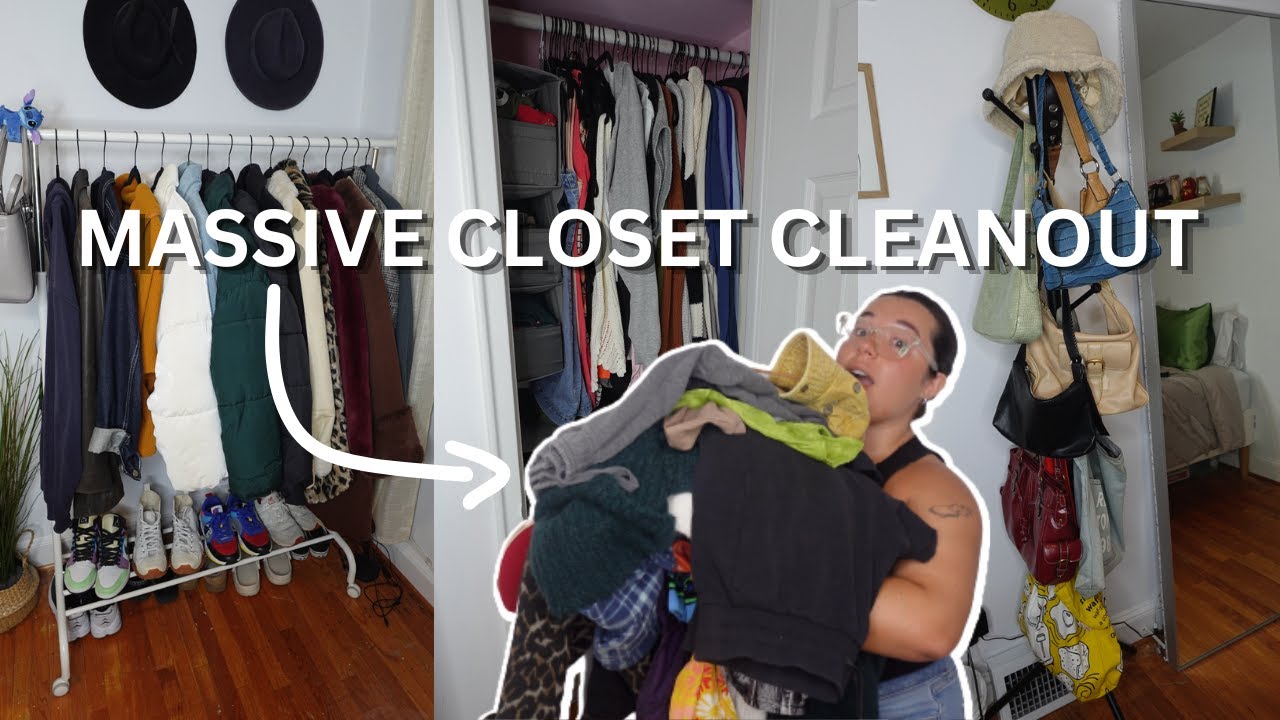 MASSIVE CLOEST CLEAN OUT l 2023 - YouTube