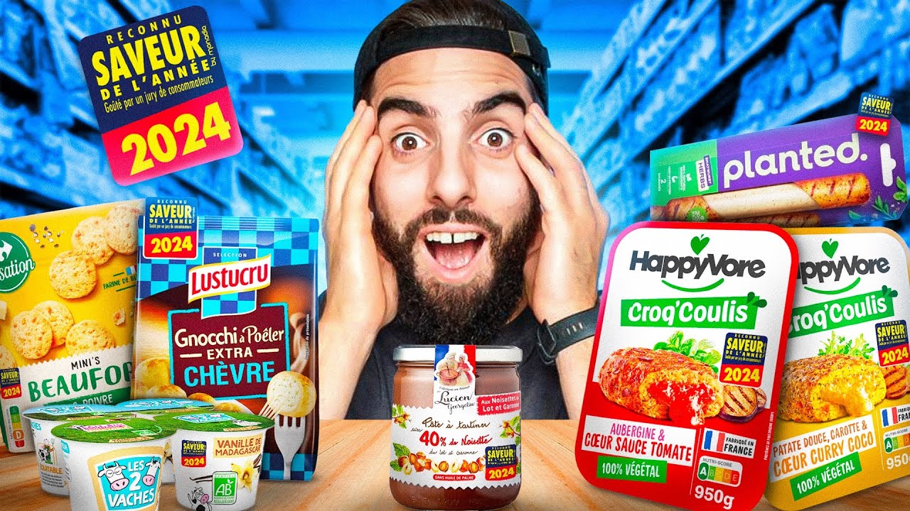 Je teste les PRODUITS Saveur de l’Année… c’est vraiment mérité ? - YouTube