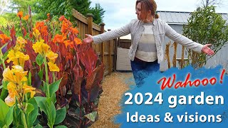 Garden Plans for 2024!!  My Carolina Garden Vision