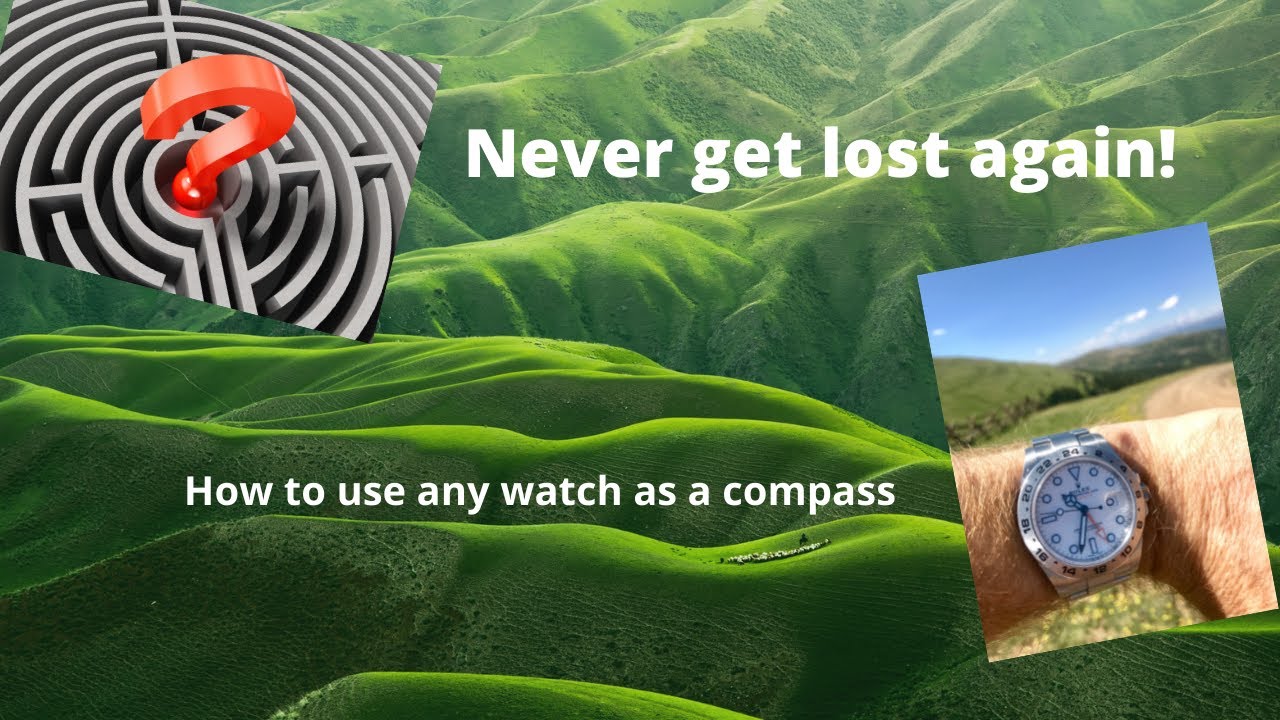 How To Use Analogue Watch As Compass at Constance Woodford blog