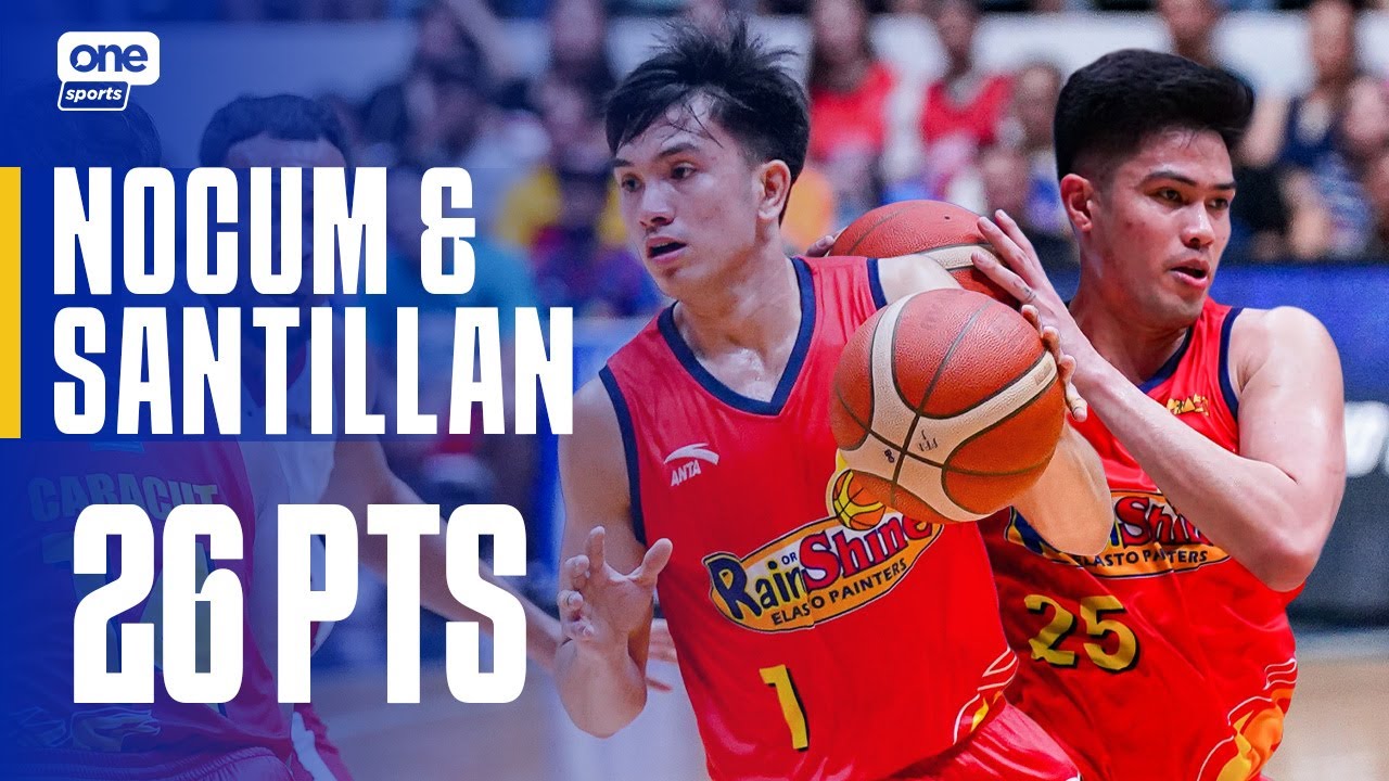 Nocum, Santillan 26 PT-POWER for Rain or Shine vs. Brgy. Ginebra 🌦️ ...