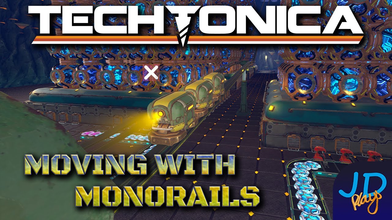 Moving Science with Monorails ⛏️ Techtonica Ep12 ⚙️ Lets Play ...