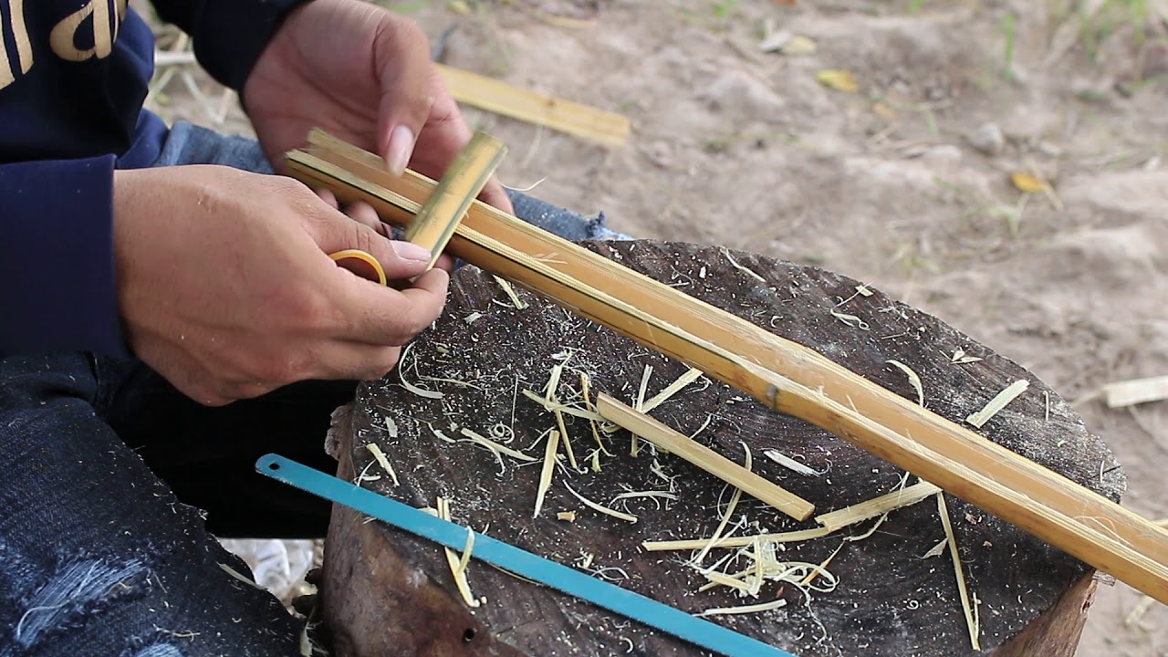 How to Make Easy Wooden Gun with Rubber - YouTube