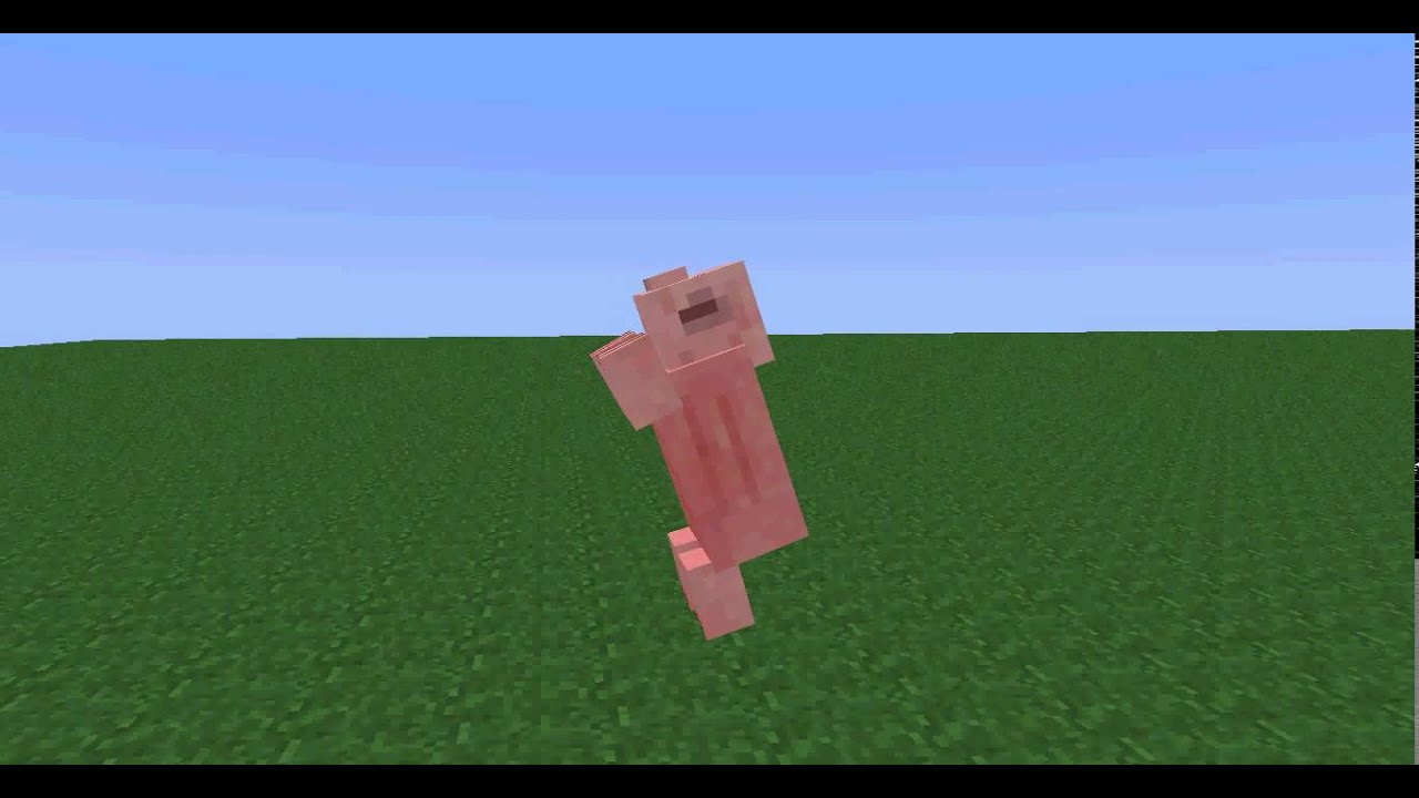 Minecraft Noob Animation: If Pigs Could Fly? - YouTube