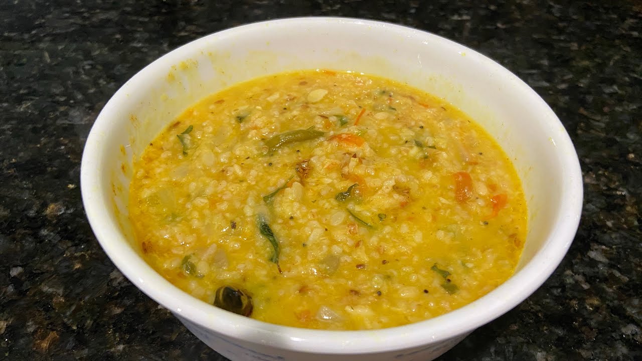 Healthy recipe - Vegetable Dalcha using Instapot - YouTube