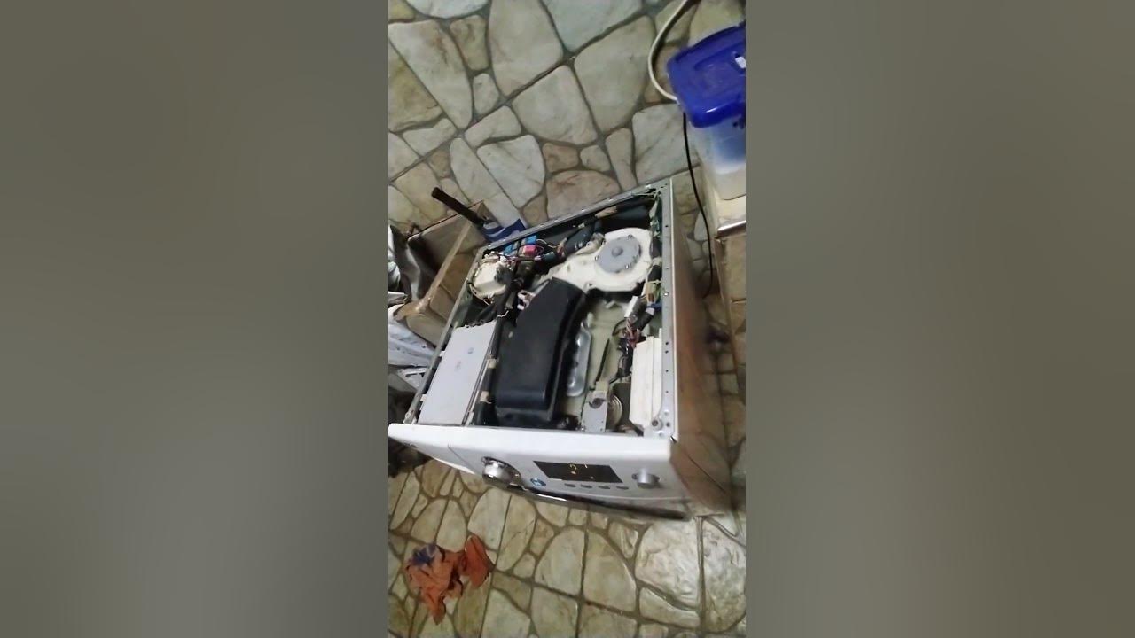 LG WASHING MACHINE WORN OUT DUMPERS - YouTube
