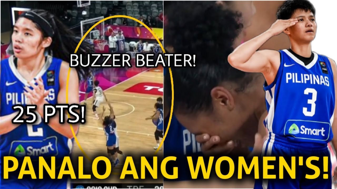 GILAS Womens PANALO over CHINESE TAIPEI PASOK sa QUARTERFINALS ng FIBA ...