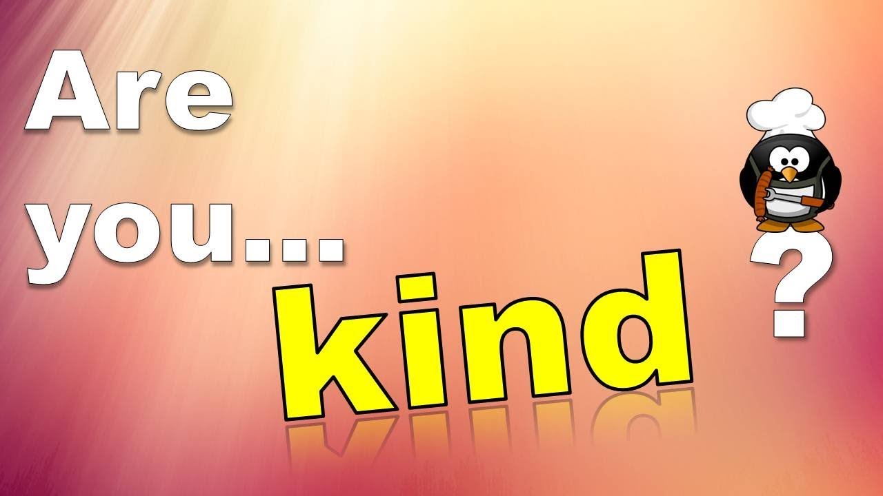 Are You Kind? - Personality Test - YouTube