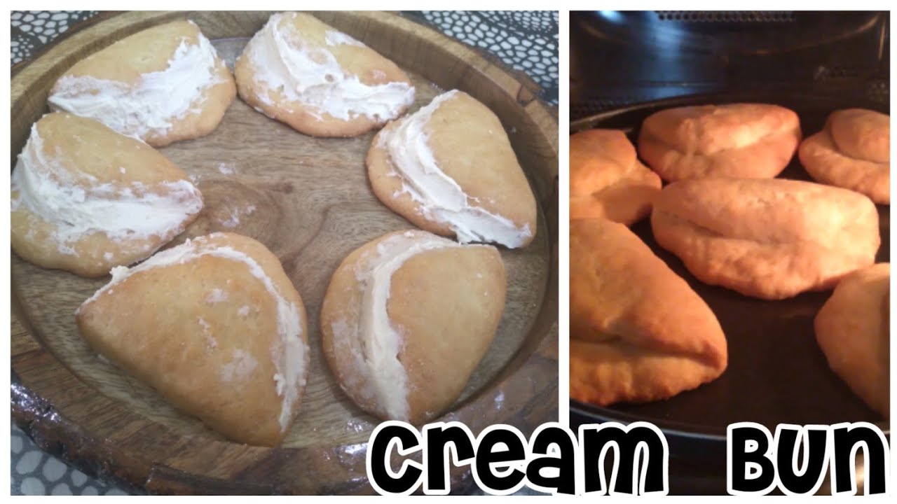 Cream Bun recipe - YouTube