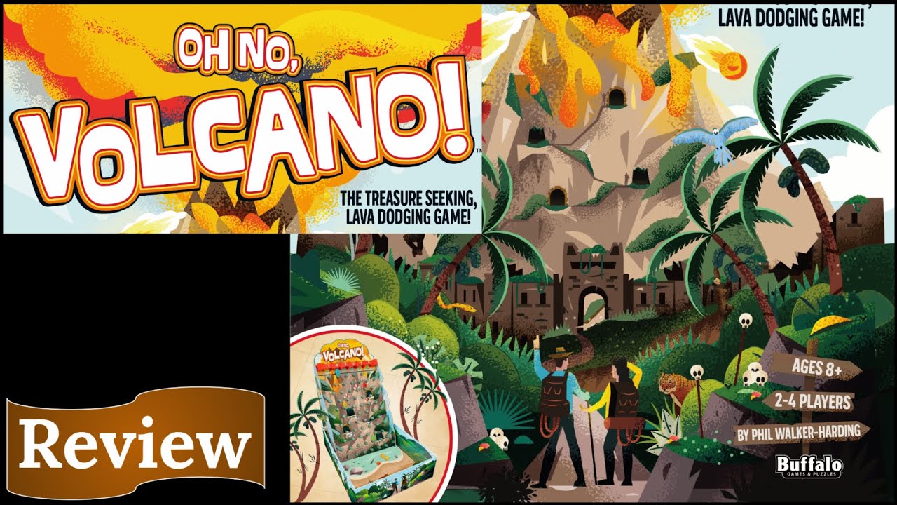 Oh No, Volcano! - Review - YouTube