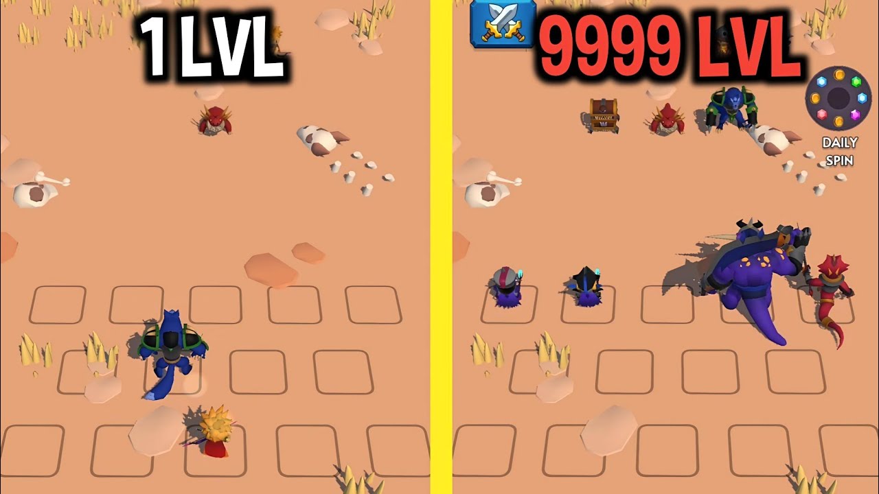 MAX LEVEL in Merge Monster & Wizards Game - YouTube