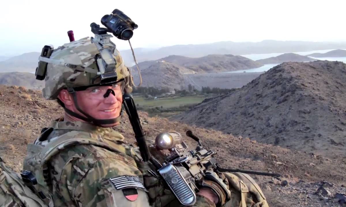 Medal of Honor Nominee Staff Sgt. Ty Carter - YouTube
