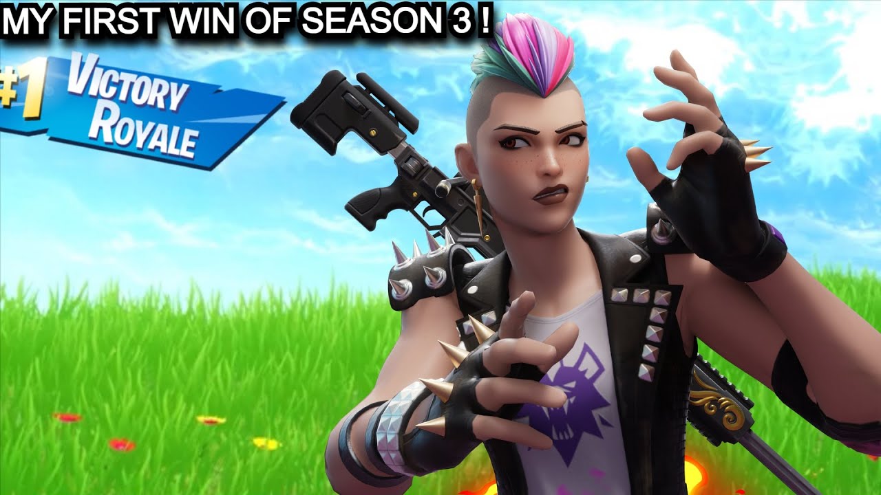 MY FIRST WIN OF SEASON 3! #Fortnite - YouTube