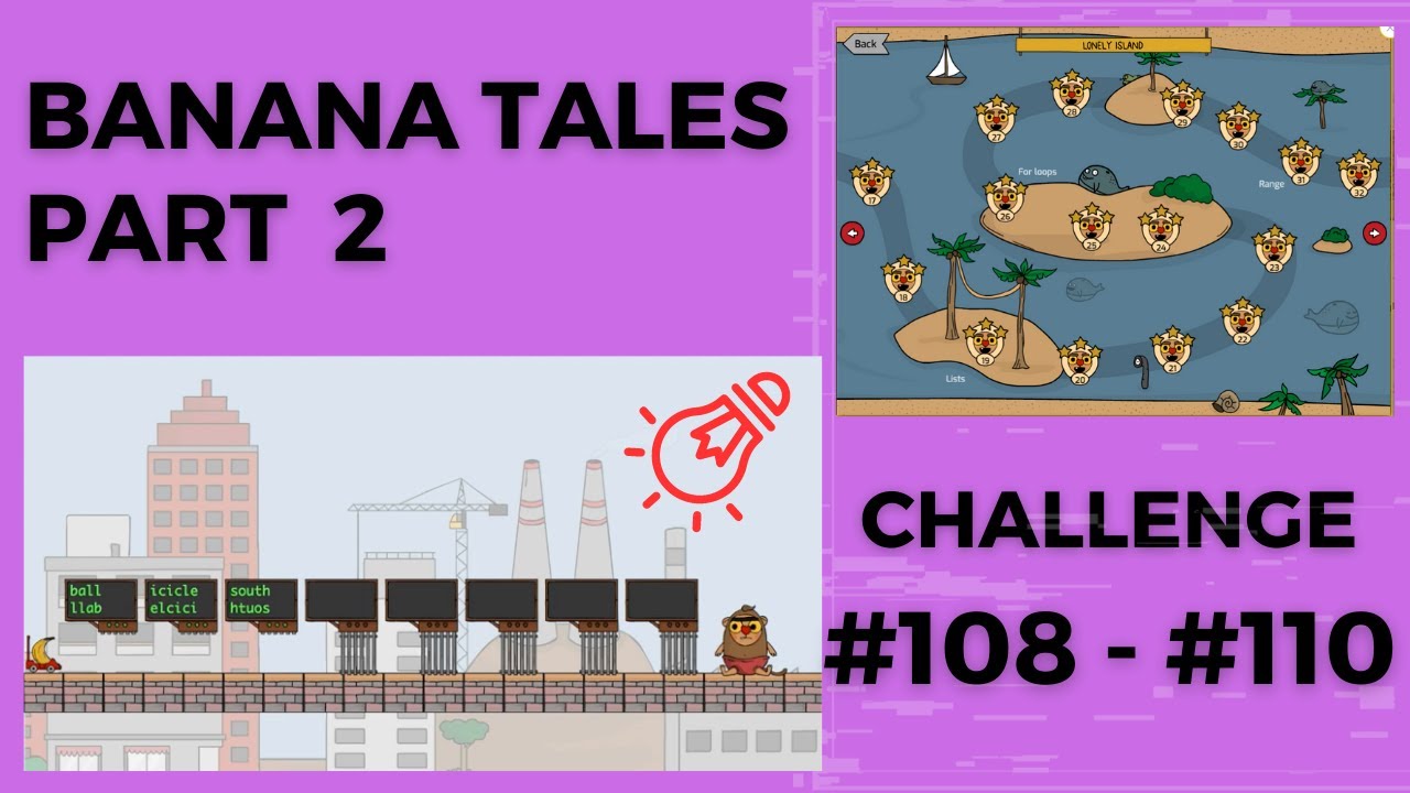 CODE MONKEY BANANA TALES PART 2 CHALLENGE 108 110 STRINGS YouTube