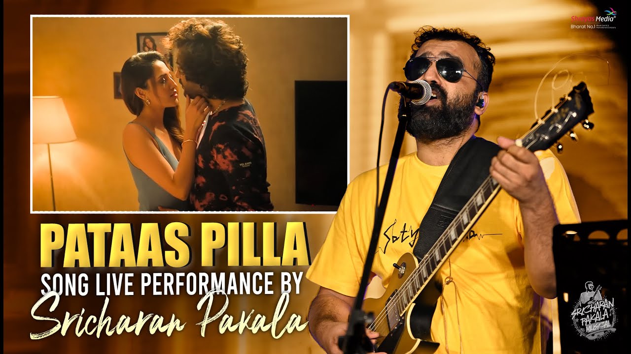 Pataas Pilla Song Performance By Sricharan Pakala | #Satyabhama Song ...