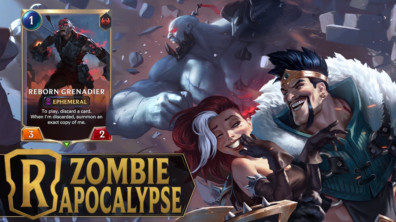 SION , THE UNSTOPPABLE ! New Sion Draven Discard Deck - LOR Beyond The ...