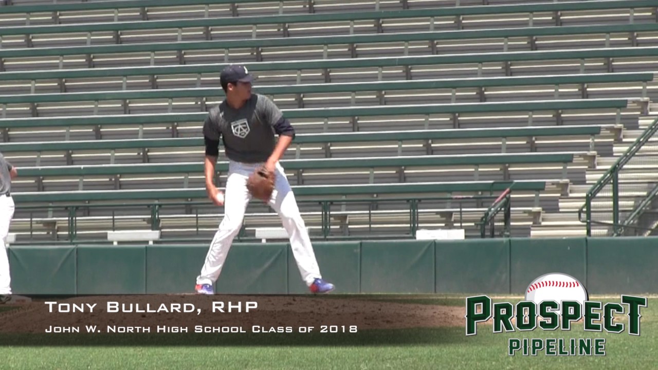 Tony Bullard Prospect Video, RHP, John W North High School Class of ...
