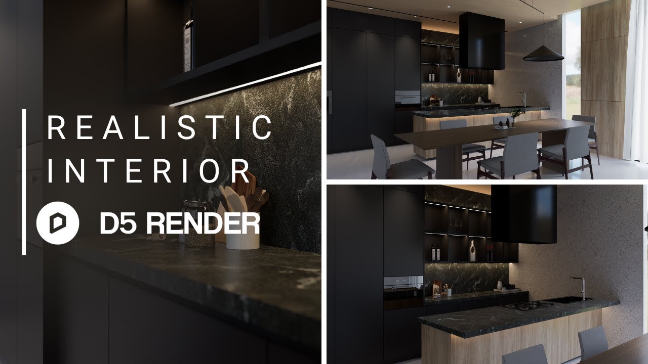 Realistic Interior Animation with D5 Render | Pantry 278 Part 2 | - YouTube