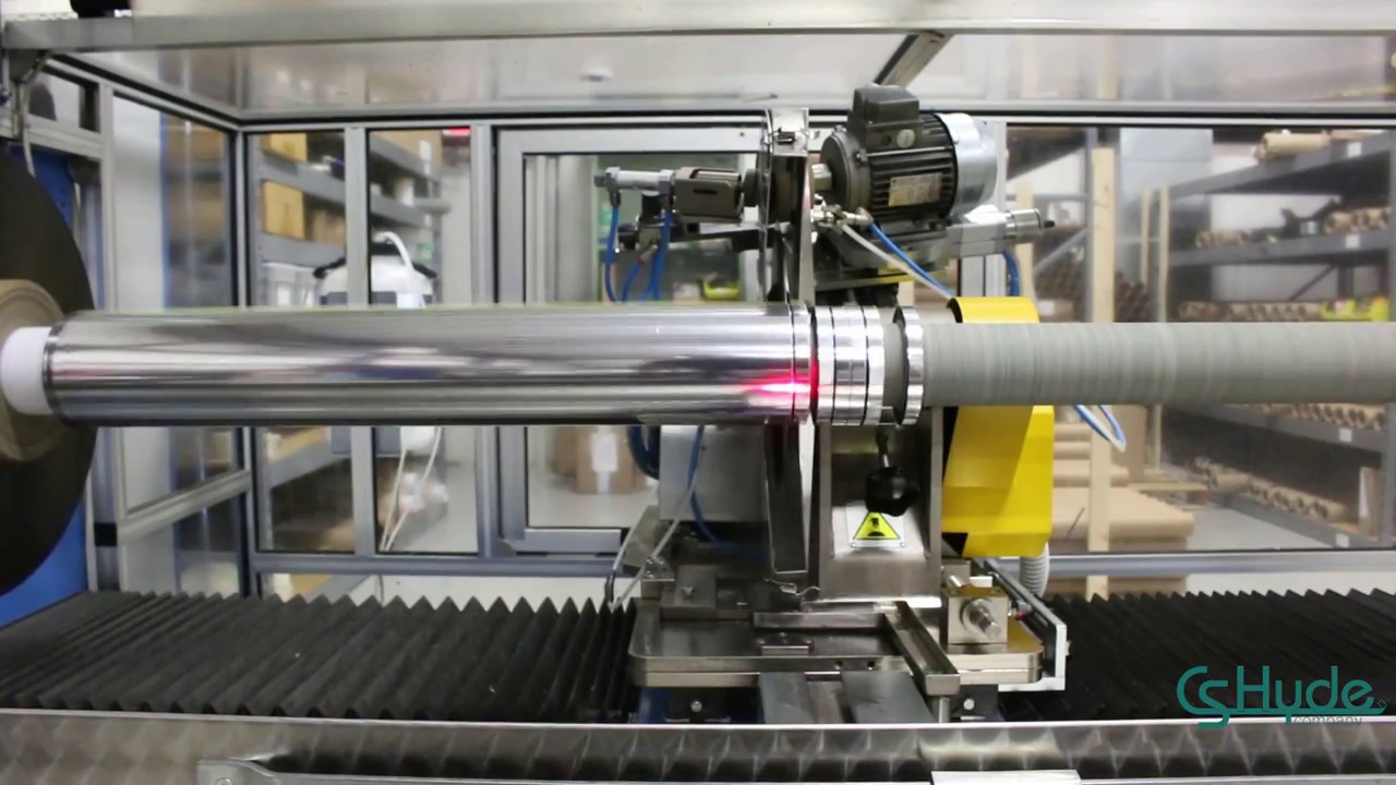 Custom width adhesive tape/film slitting- CS Hyde Company - YouTube