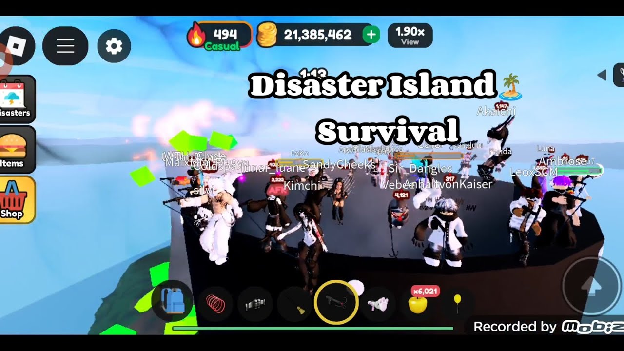The Gamers of Disaster Island🏝 Survival (Pro Players) - YouTube