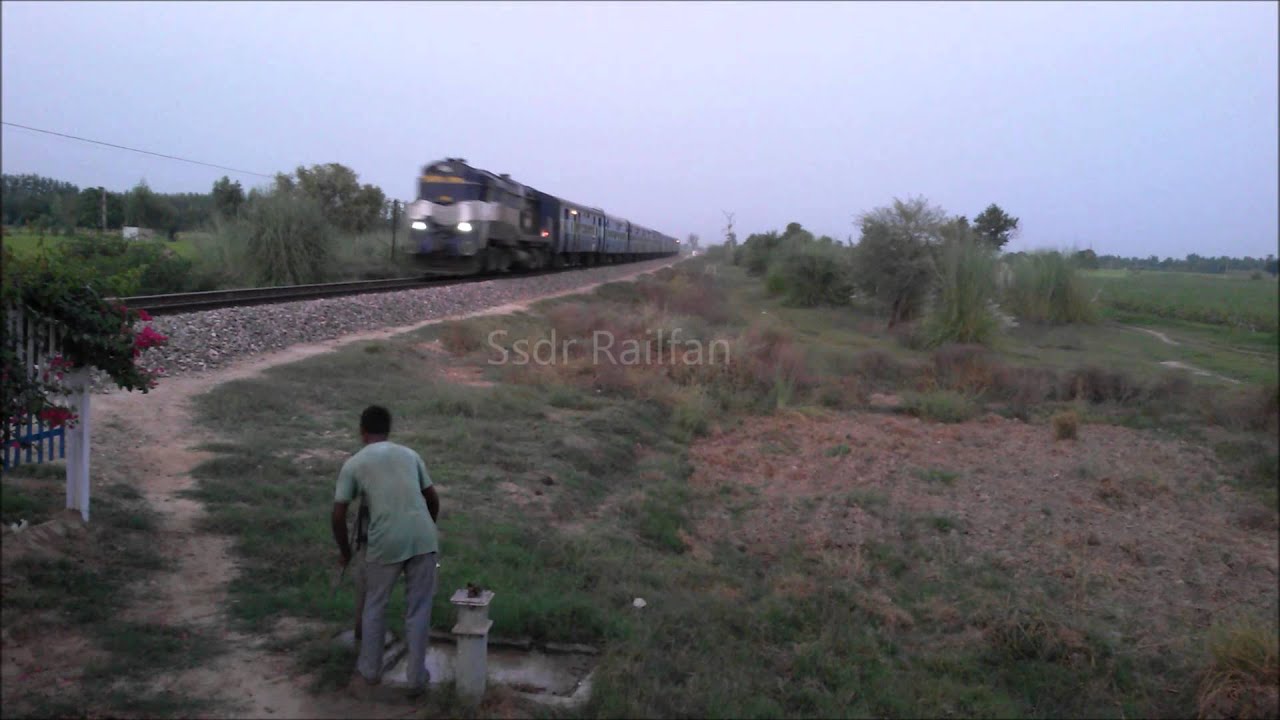 Bikaner Abohar Passenger Train ABR WDM3A HD 1080P - YouTube