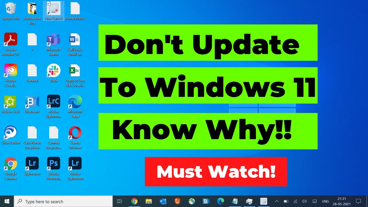 Why you should not install Windows 11 Top Reasons Explained Must Watch ...