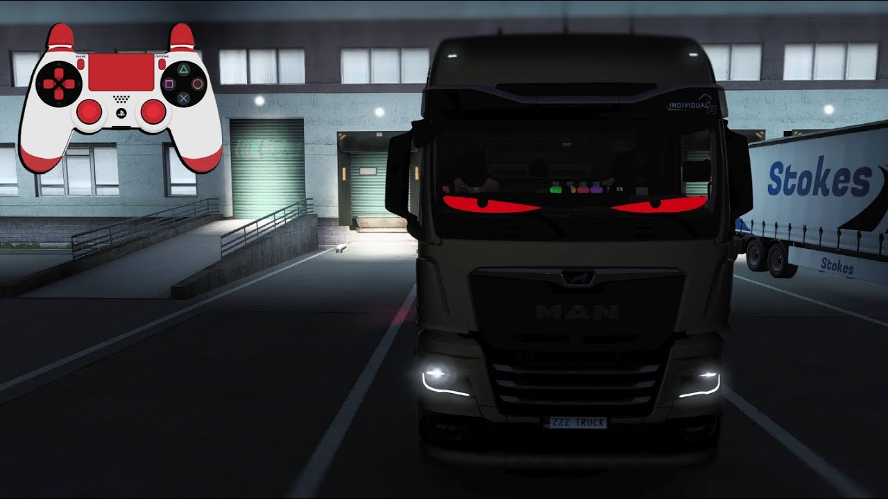 Breathing life into the MAN TGX LED Window Eyes Mod • Euro Truck ...