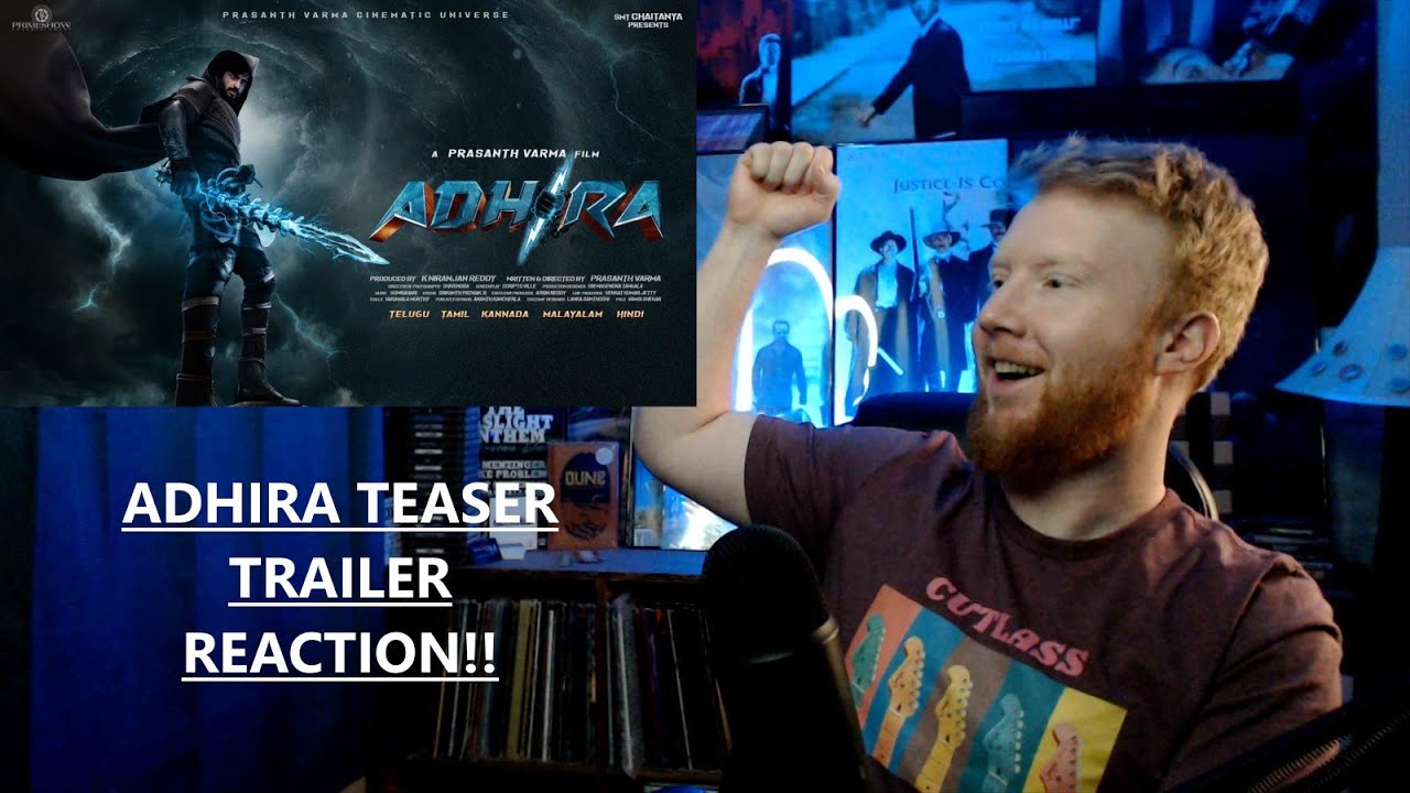 ADHIRA Teaser Trailer REACTION!! | NEW INDIAN SUPERHERO | Prasanth ...