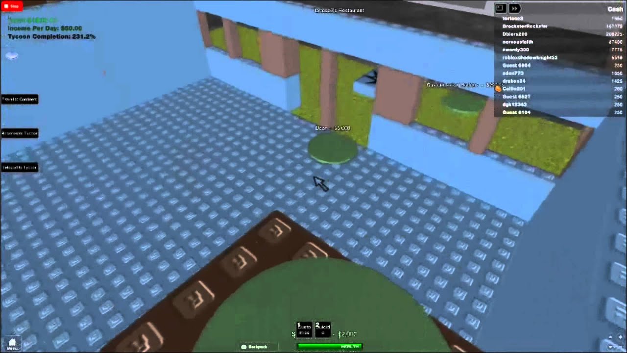 Roblox Town Tycoon - YouTube