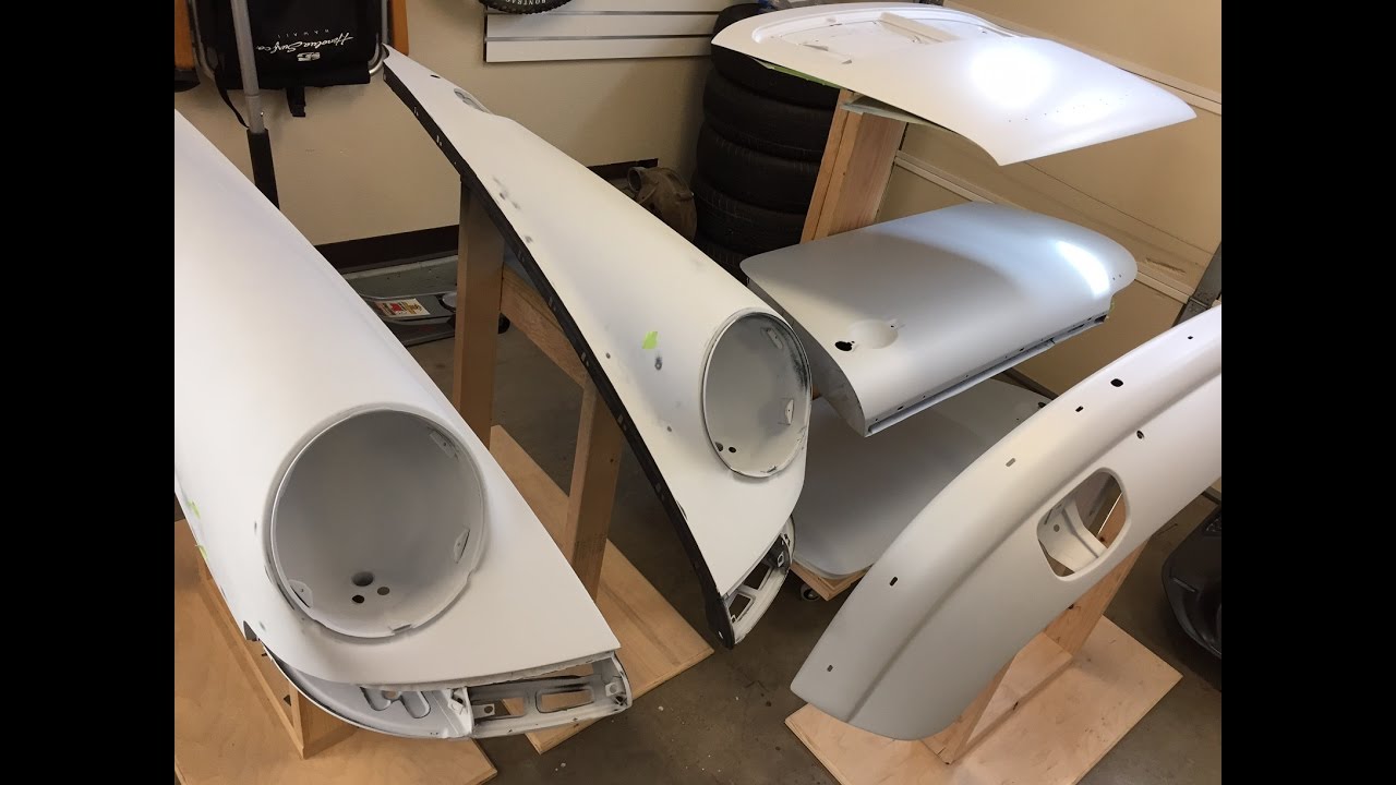 1967 Porsche 911 Rotisserie part 3 Video 11 - YouTube