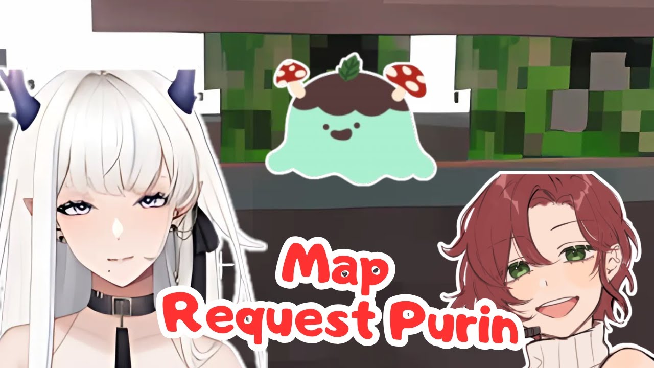 Map Minecraft request-san Purin si tukang nyasar [Vtuber Clip] - YouTube