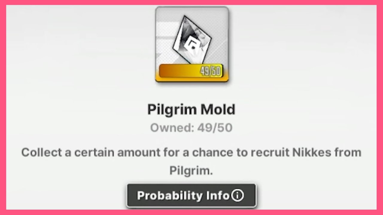 Pilgrim Mold 49/50 .EXE [NIKKE] - YouTube