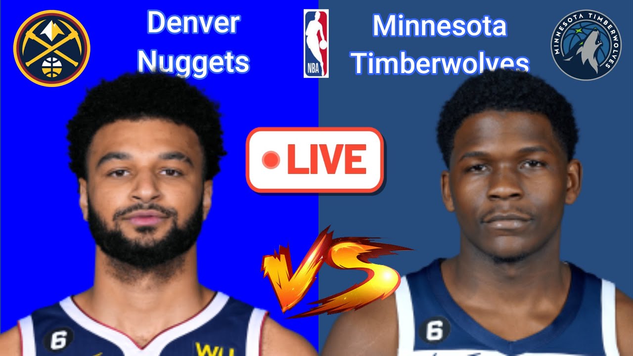 Minnesota Timberwolves at Denver Nuggets NBA Live Play by Play ...