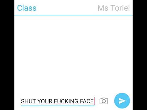 Undertale: Cussing in Class