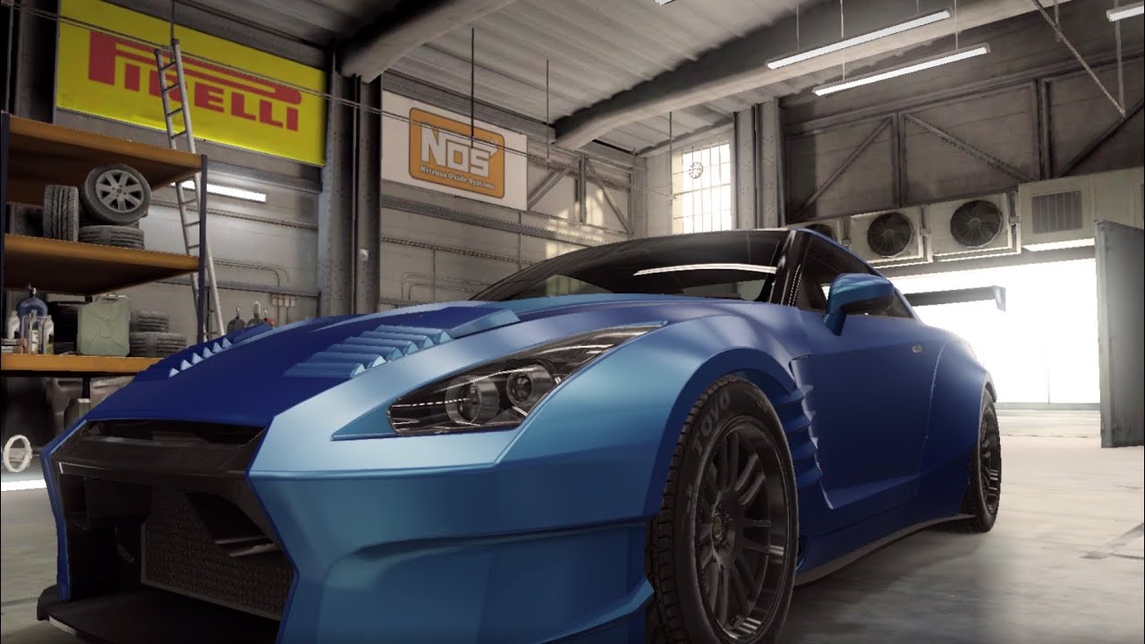 【CSR2】Ben Sopra GT-R (R35), shift & tune for 7.162 - YouTube