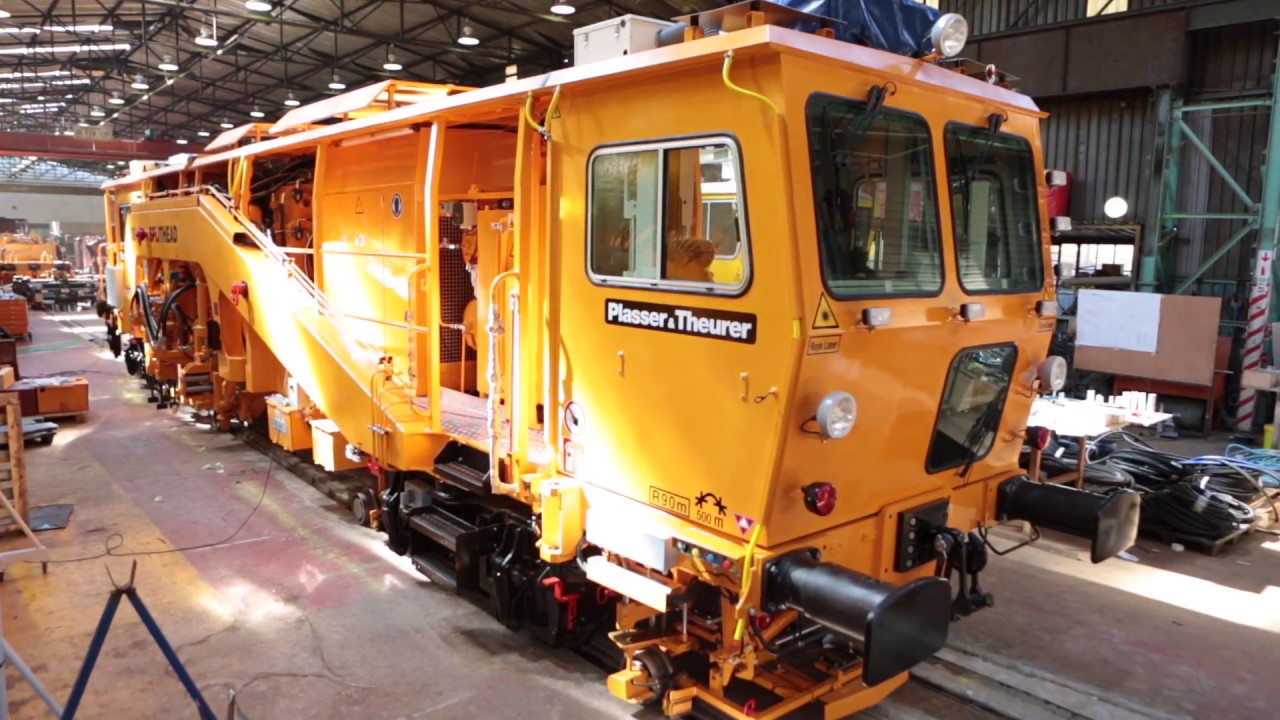 Plasser South Africa, Manufactures For Export Market! - YouTube