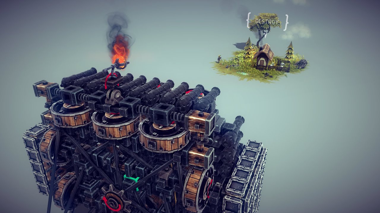 Besiege "Machine Gun" [v0.05] - YouTube