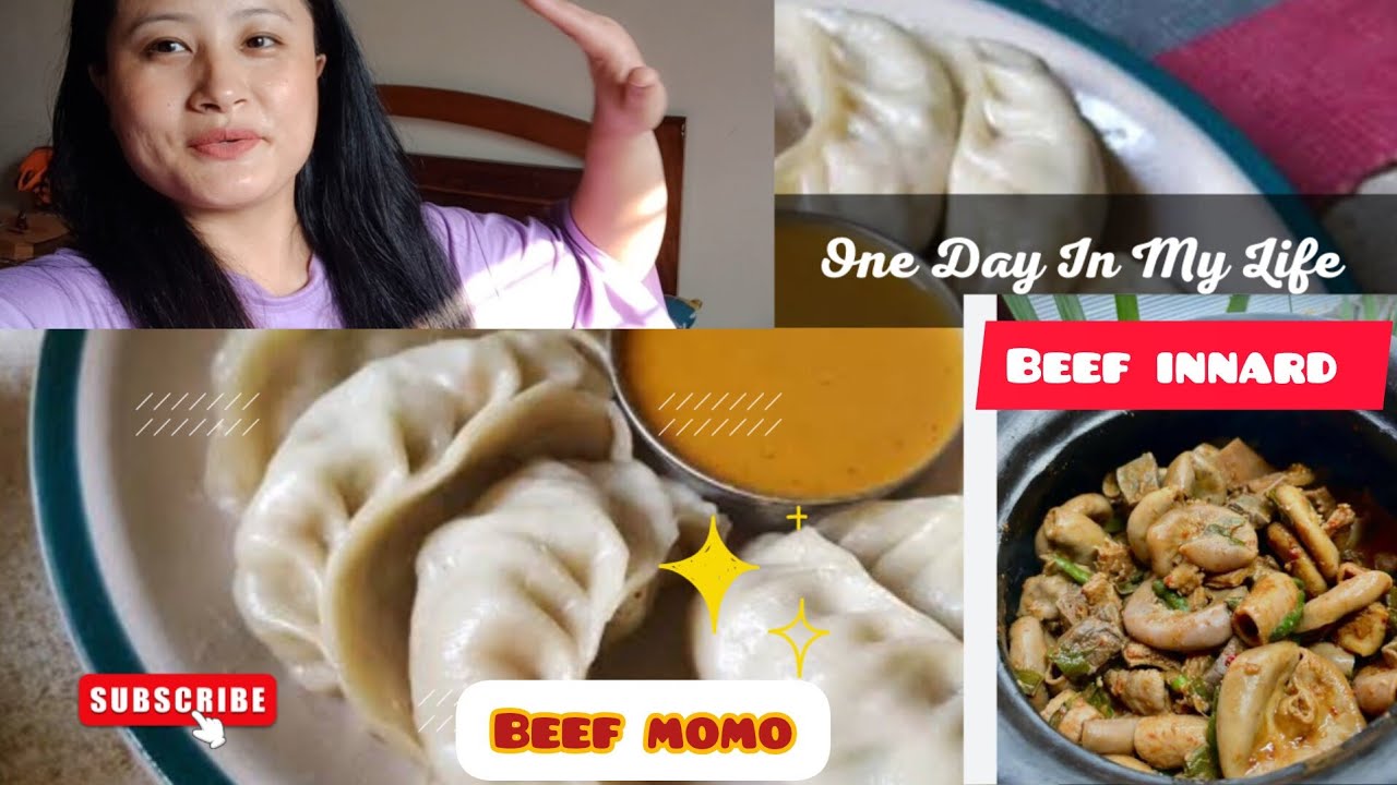 Authentic Nepali Beef Momo & Spicy Beef Innards Recipe 🍖💝 - YouTube